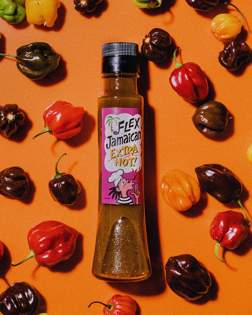 業務用FLEX Jamaican Hot Sauce Extra Hot(x15/10%off) – FLEX BAR AND GRILL