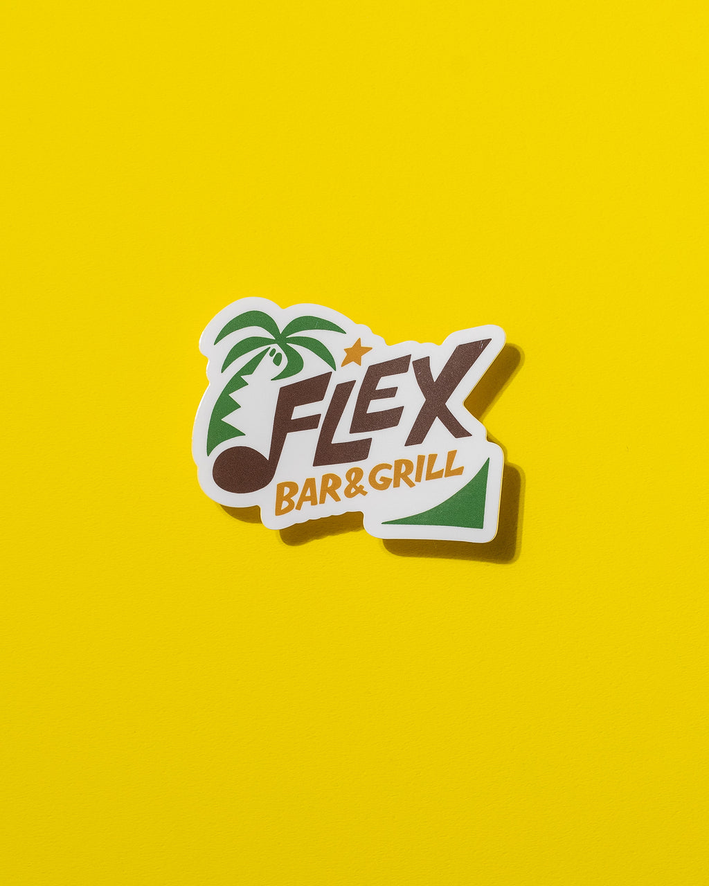 FLEX Sticker Logo Small(w7×h5cm) – FLEX BAR AND GRILL